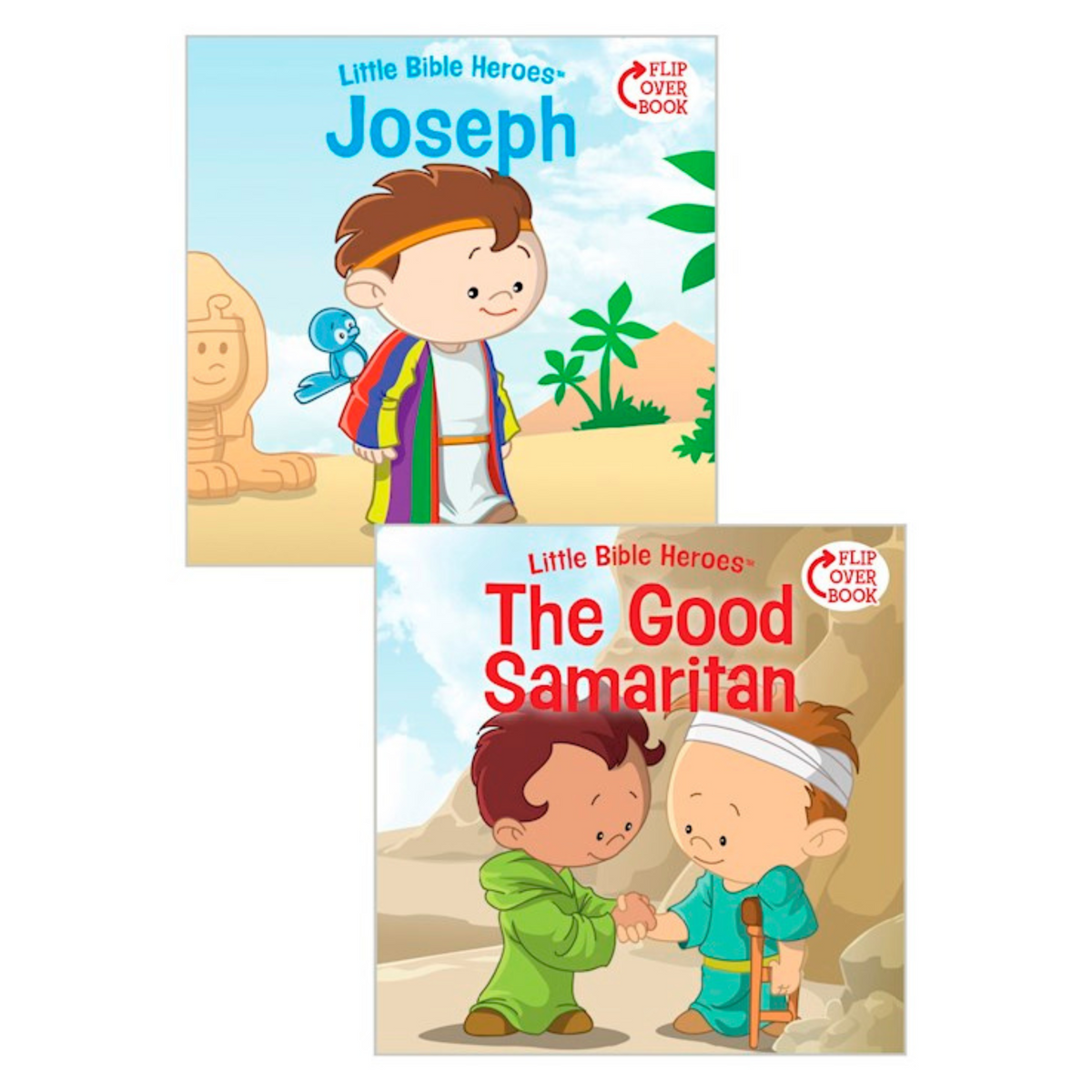 Joseph/The Good Samaritan Flip-Over Book (Little Bible Heroes) — Gospa ...