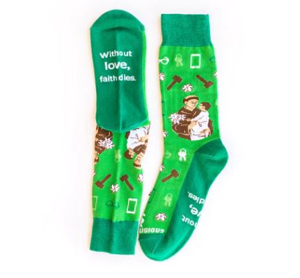 St Anthony Adult Socks — Gospa Missions